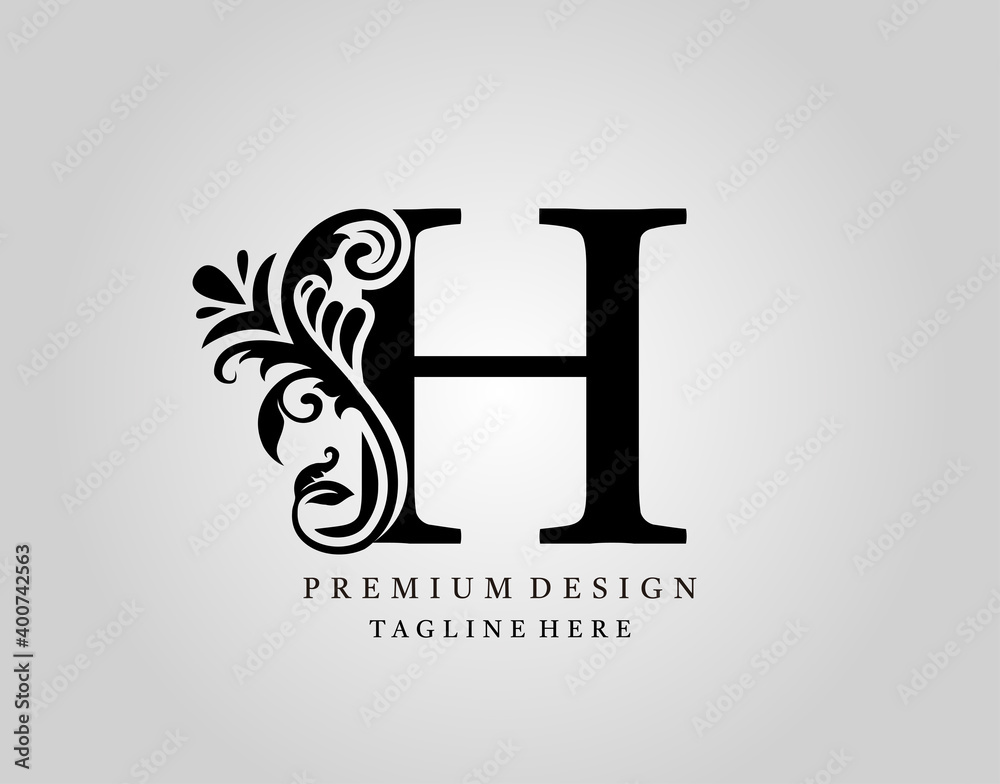 H Monogram Designs