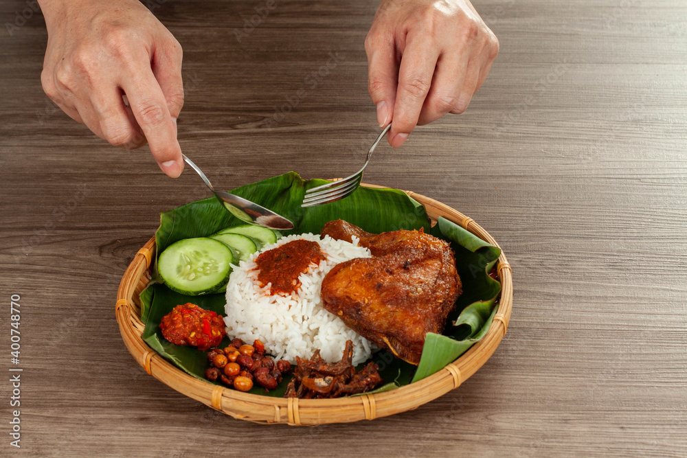 Nasi Kukus is a traditional delicacy originally from the East Coast of ...