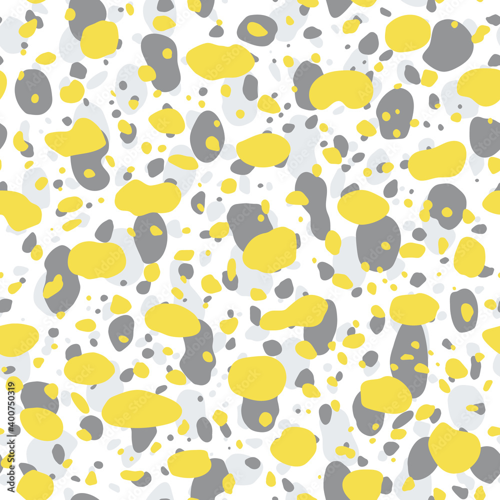Seamless vector pattern of spots. Background abstract elements in ...