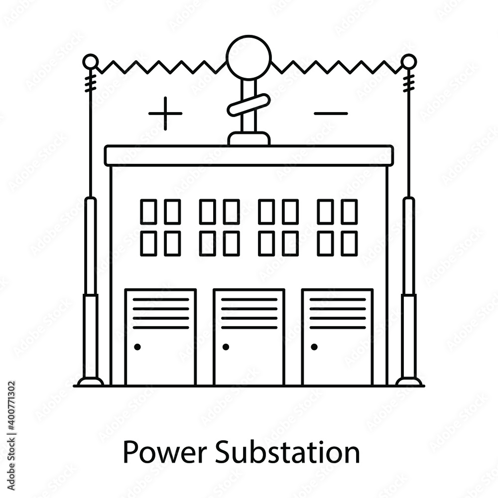 Power Substation Icon