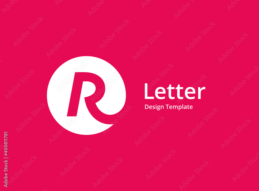 Letter R logo icon design template elements Stock Vector | Adobe Stock