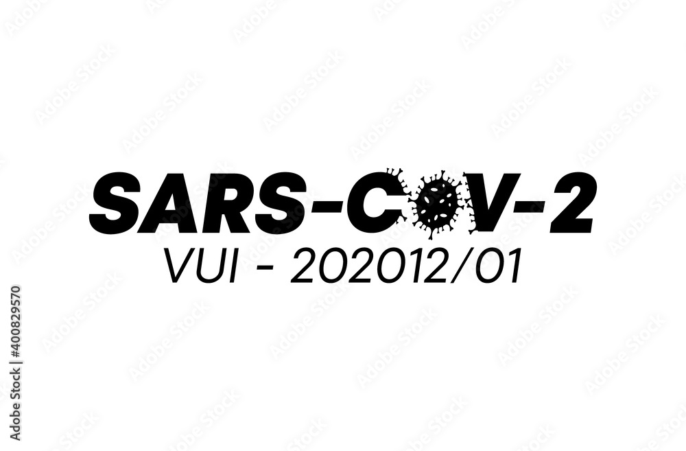 Modern logo design inside Sars-Cov-2 text. Sars-Cov-2 logo vector ...