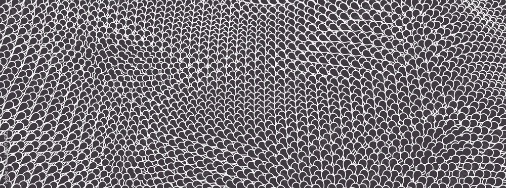 Abstract cellular background. Cell membrane structure in motion. 3D ...