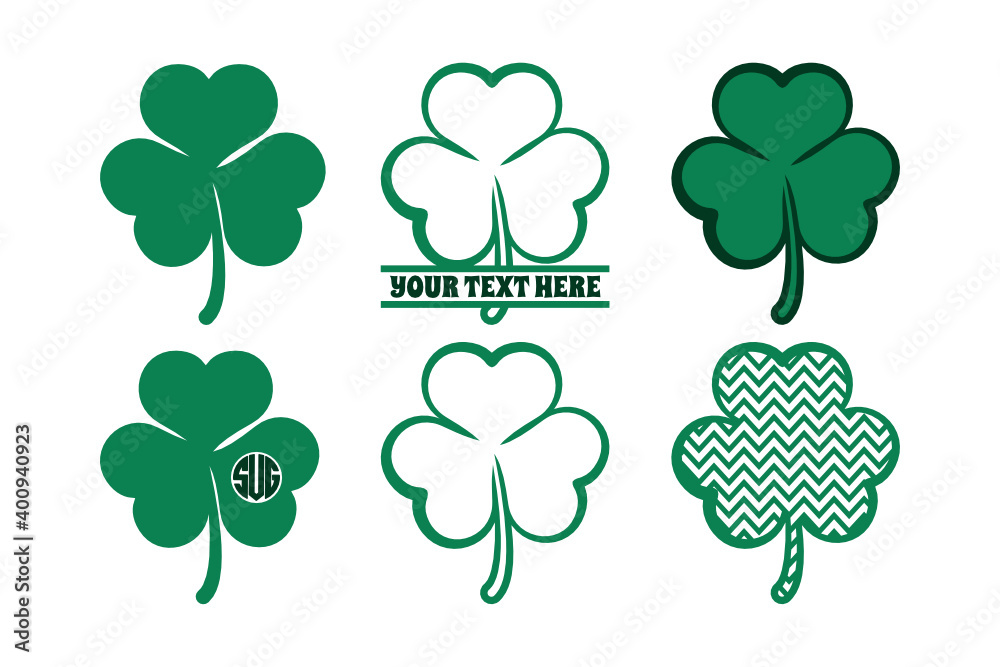 Craft Supplies & Tools Paper, Party & Kids Shamrock svg,Shamrock bundle ...