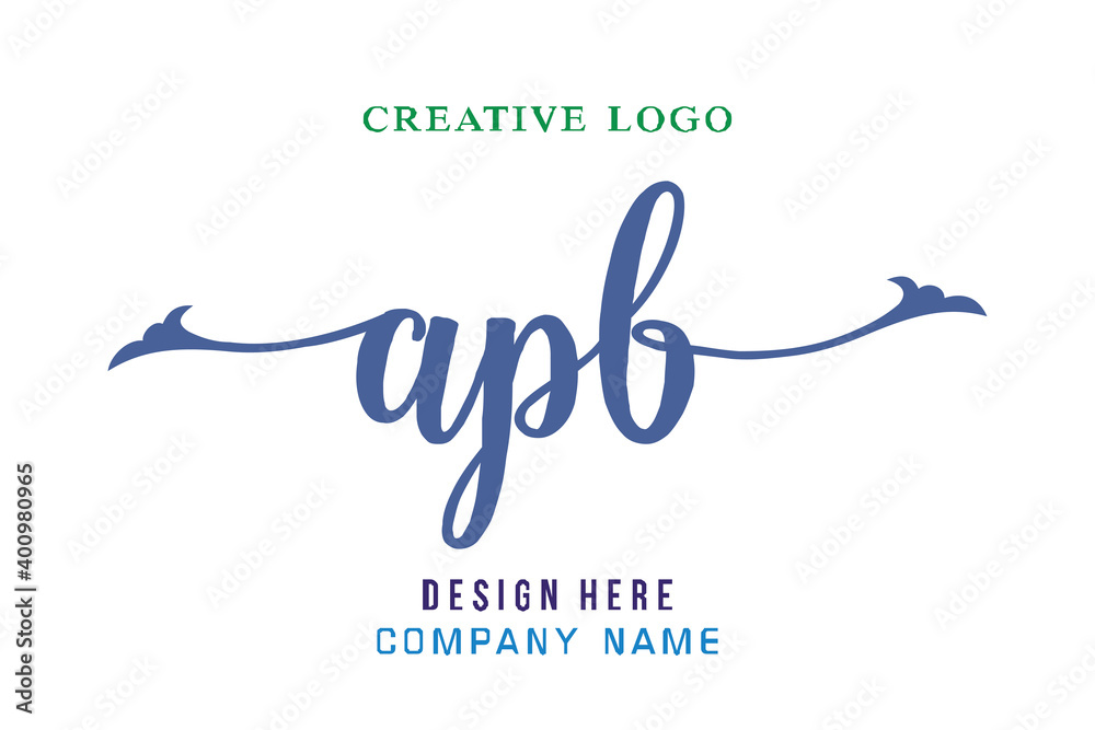 APB lettering logo is simple, easy to understand and authoritative ...