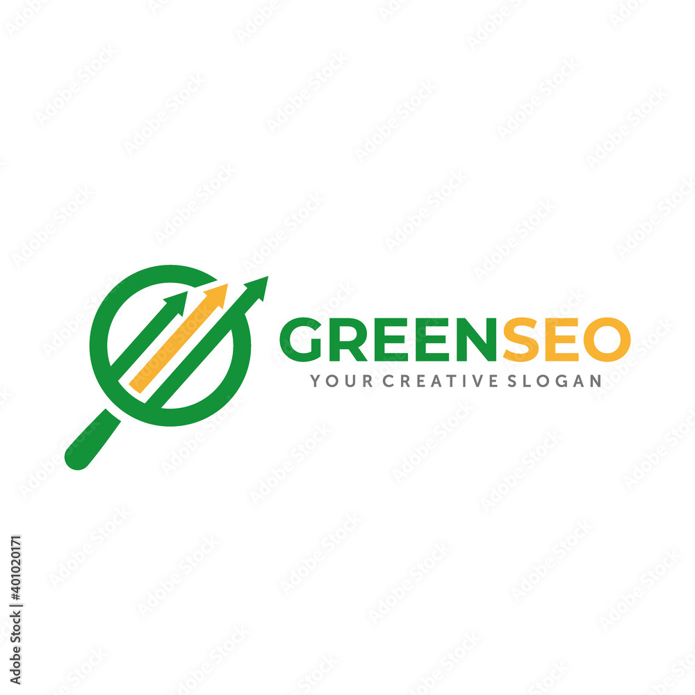 Marketing Logo. SEO Marketing Logo Vector Stock Vector | Adobe Stock
