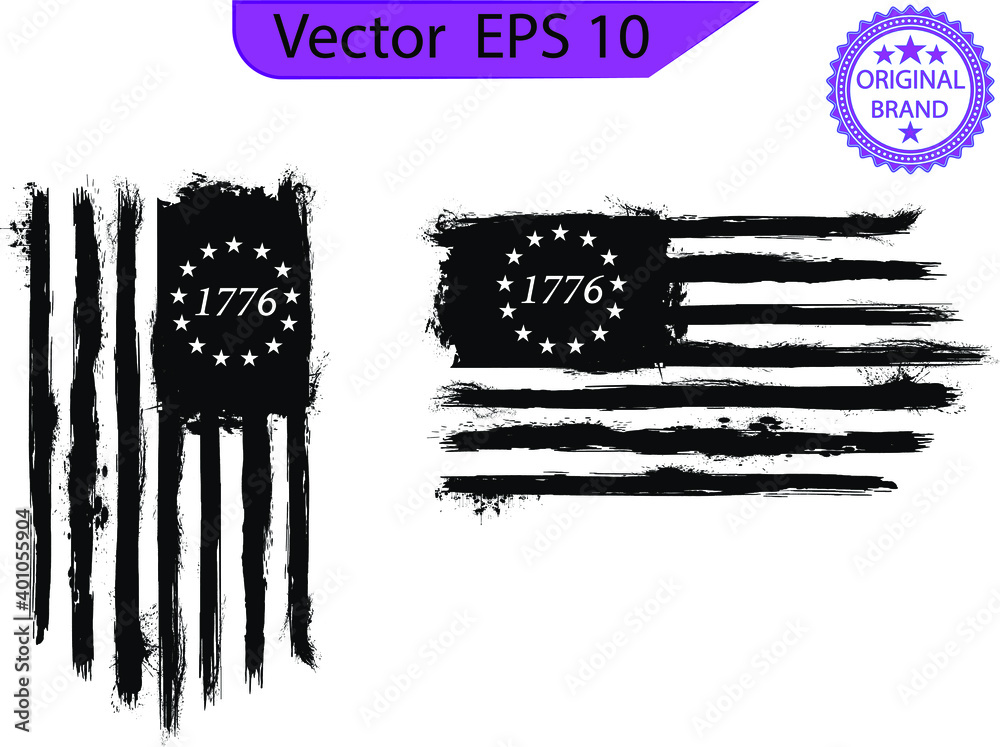 13 Star American Flag 1776