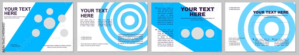 Multipurpose slide template for business brochure. Corporate PPT. Flyer ...