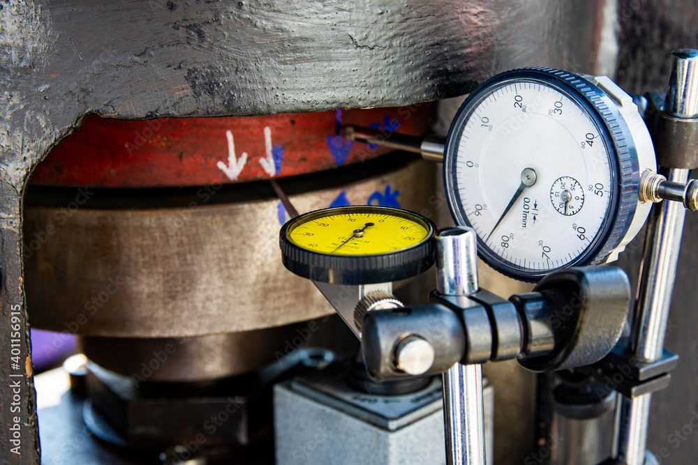 Alignment pump Method with Plunger Dial Indicators and Lever Dial ...