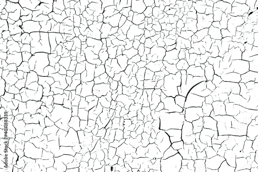 Vector black and white grunge pattern made from natural oil paint ...