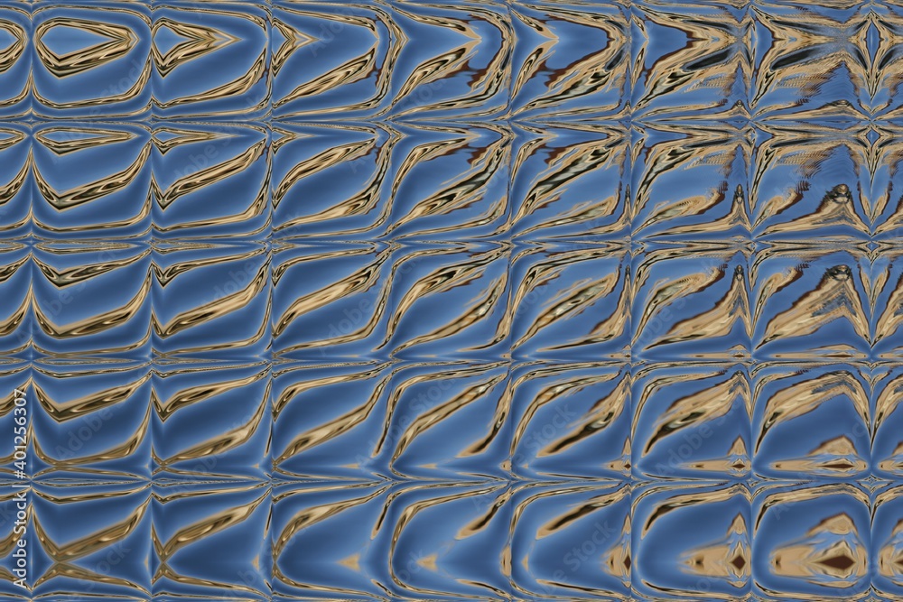 water reflection refraction and ripple patterns in shades of blue ...