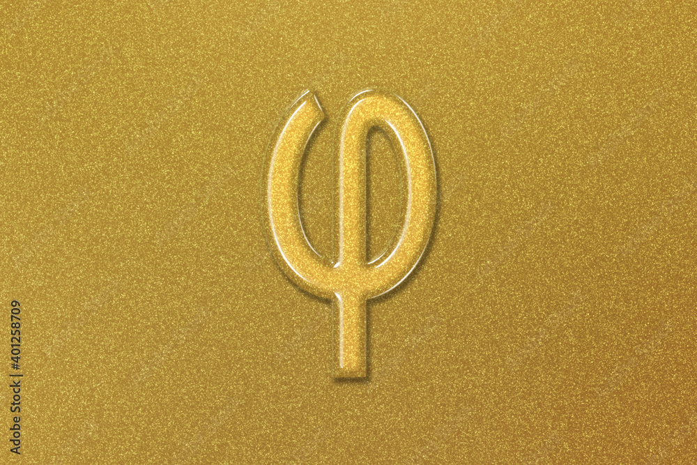 Phi sign. Phi letter, Greek alphabet Symbol Stock Illustration | Adobe ...