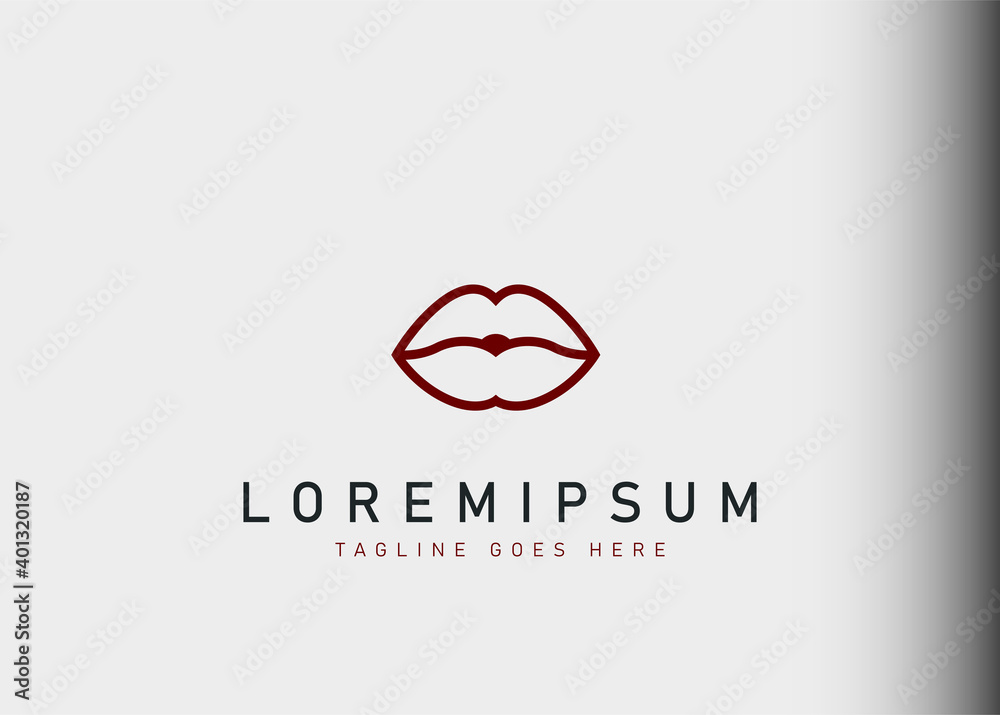 Lips Logo Design