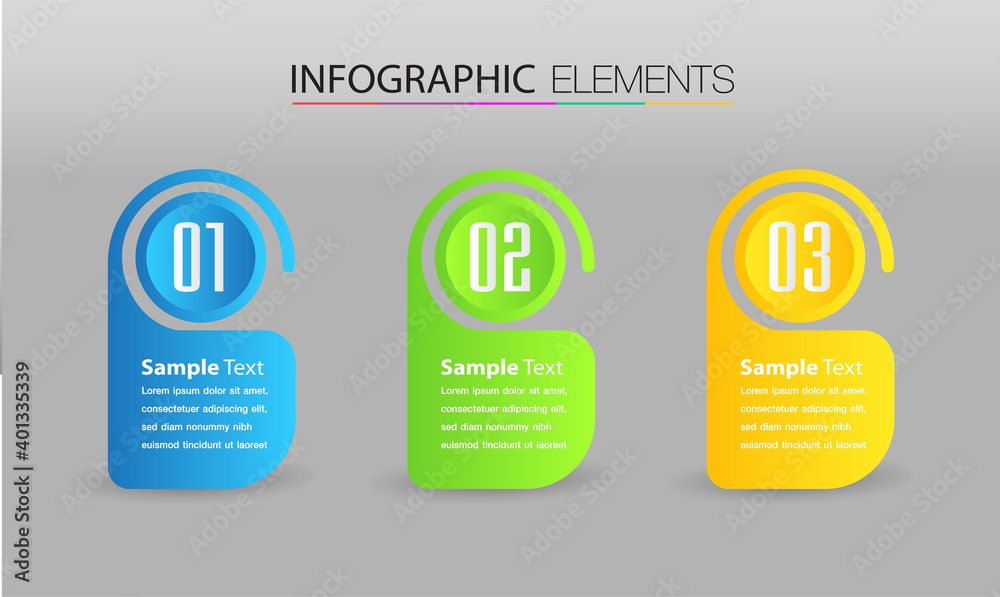 modern text box template, banner Infographics Stock Vector | Adobe Stock