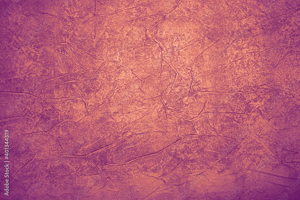 Pink and gold background texture. Textured wall for design. Stock Photo ...