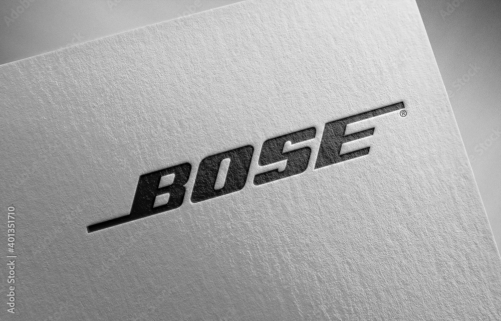 Bose logo icon paper texture Stock Photo | Adobe Stock