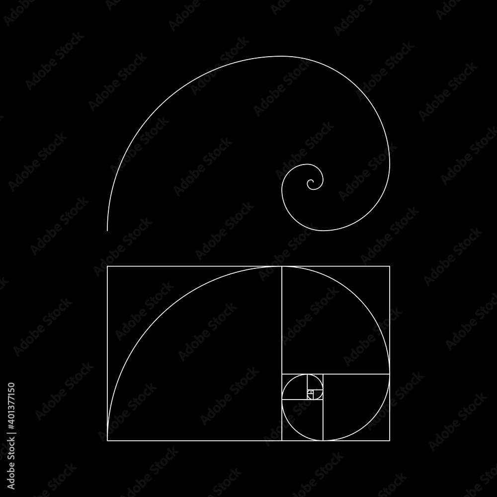 Golden ratio template vector, Divine Proportions, Golden Proportion ...