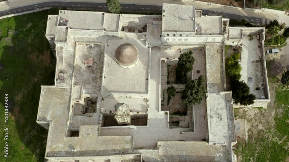 Monastery of the Cross in Jerusalem, It is believed that the tree that ...