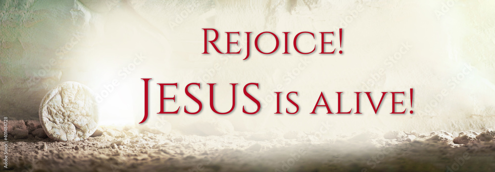 Jesus Is Alive Banner