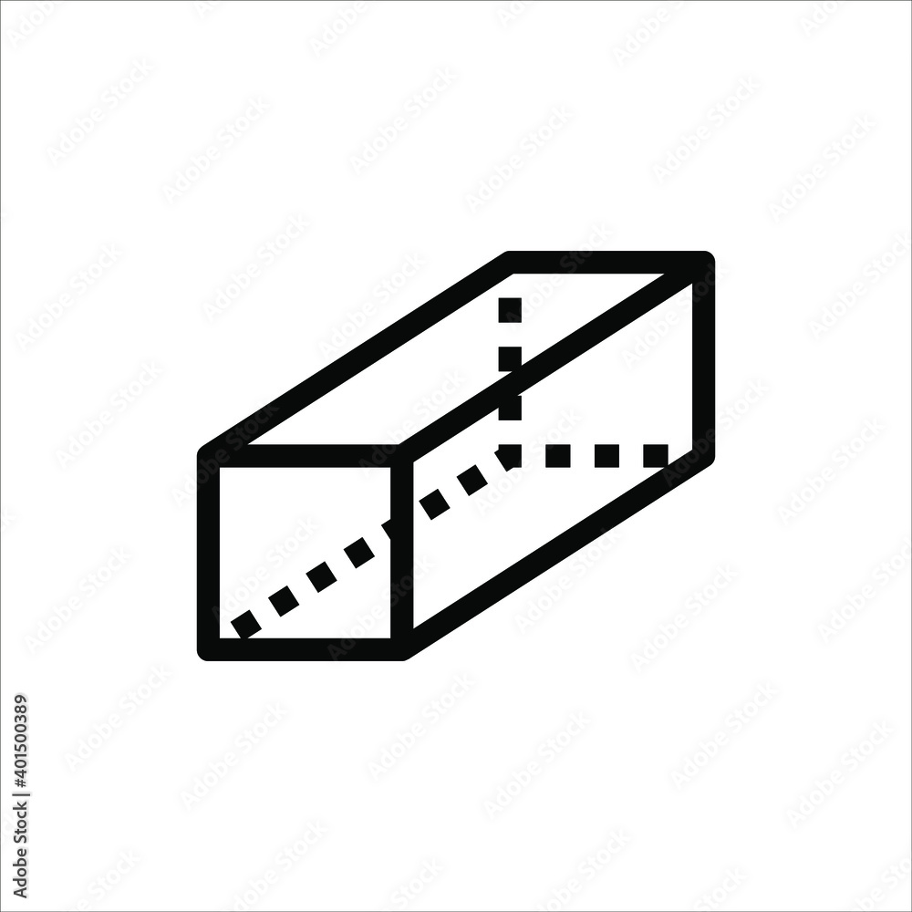 parallelogram shape illustration vector graphic. basic shape perfect ...