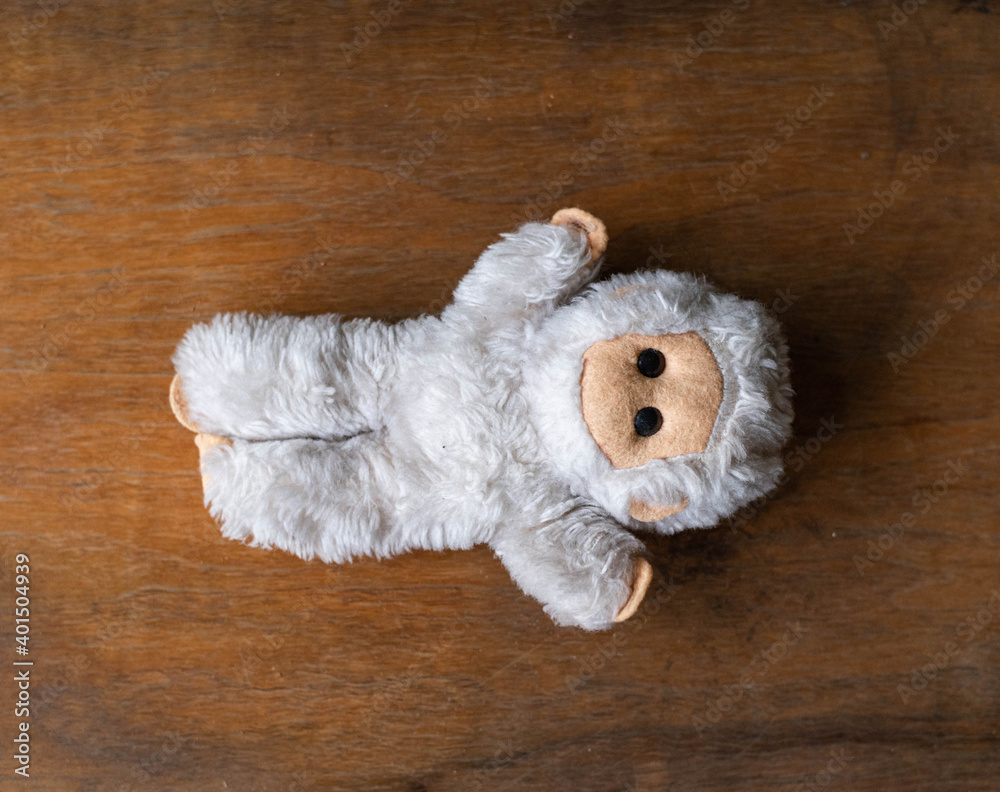 Vintage monkey toy - stuffed animal Stock Photo | Adobe Stock
