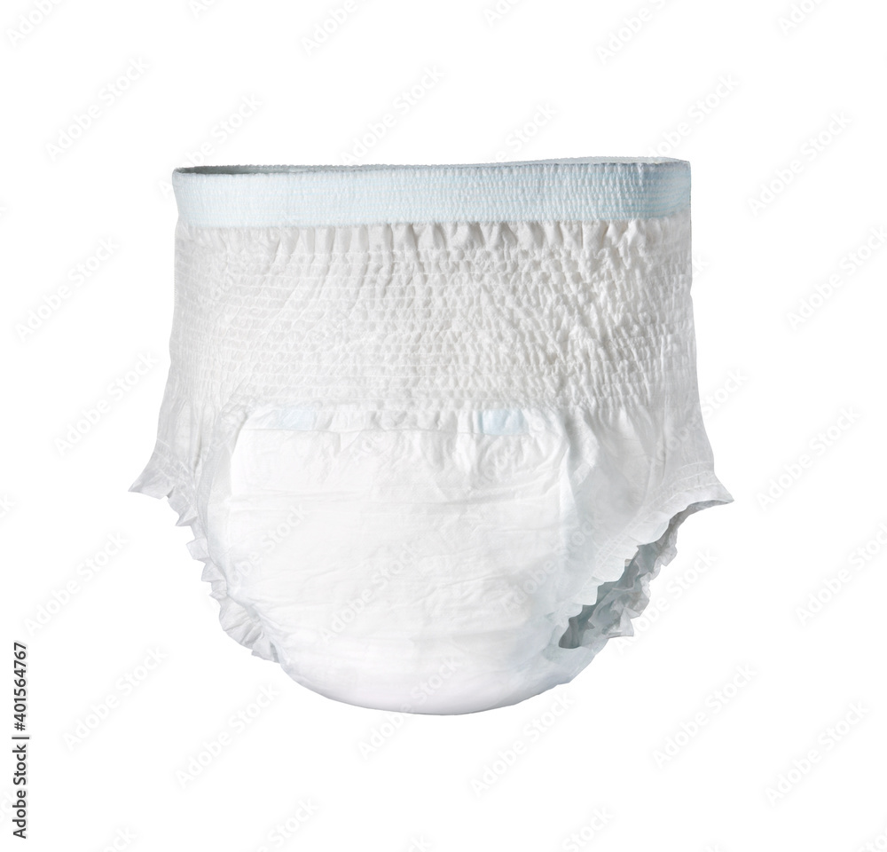 adult diaper, isolated on white background Stock Photo | Adobe Stock