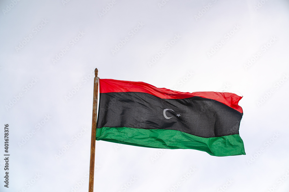 Flag of the state of Libya The flag of Libya was originally introduced ...