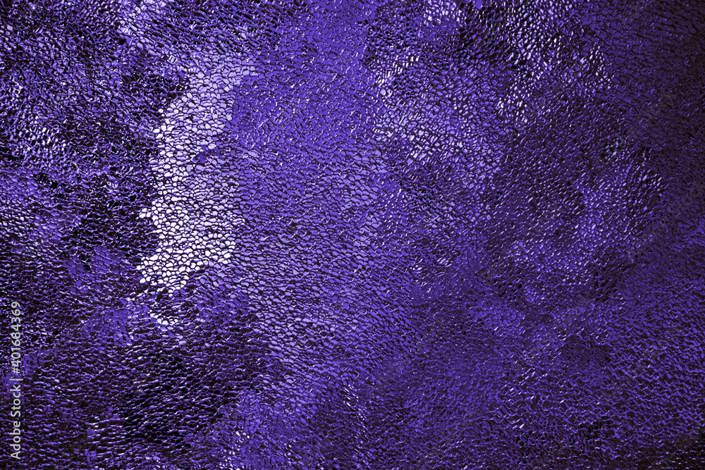 Deep violet winter background or wallpaper. Rich saturated flashy color ...