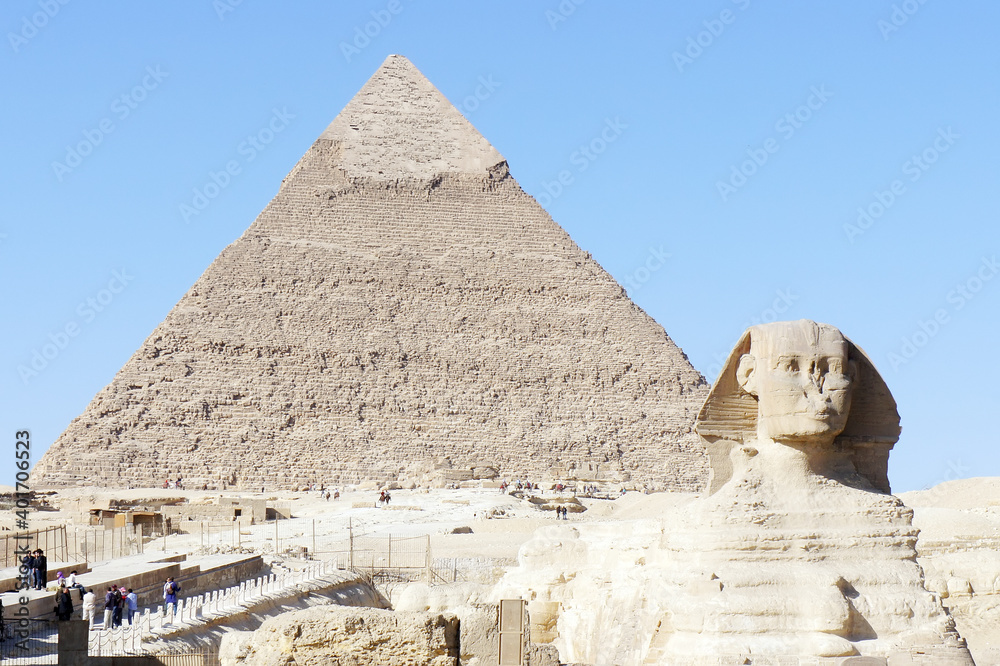 Giza plateau, Great pyramid, Sphinx, Temples of ancient Egypt, ancient ...