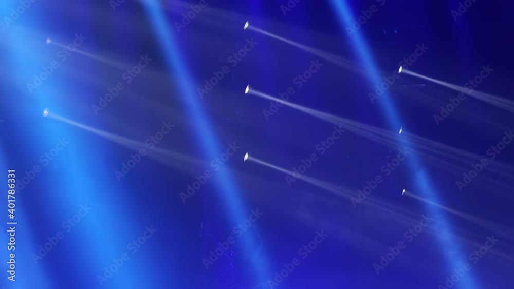 Lighting equipment, Lighting effects. Dynamic strobe light Stage Ray Of ...