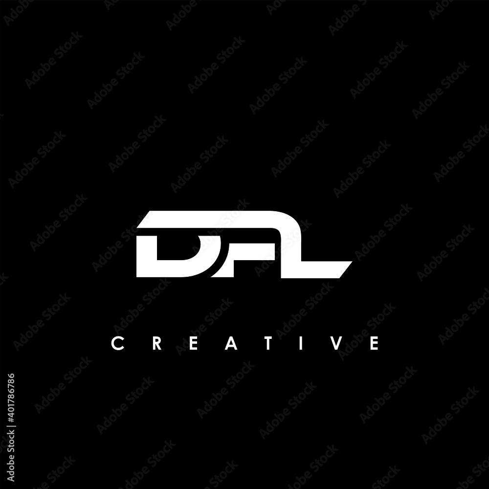DPL Letter Initial Logo Design Template Vector Illustration Stock ...