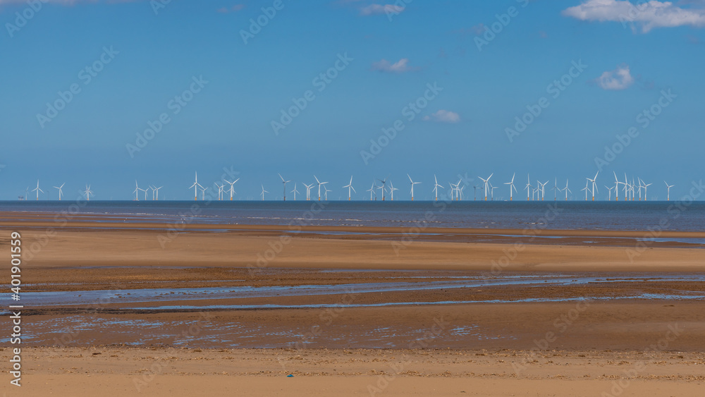 View from the Gibraltar Point National Nature Reserve at the Lynn And ...