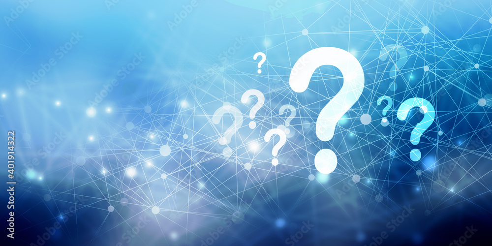 2d illustration question mark background Stock Illustration | Adobe Stock