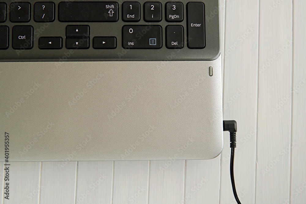 Mockup for laptop decal presentation, computer corner to display ...