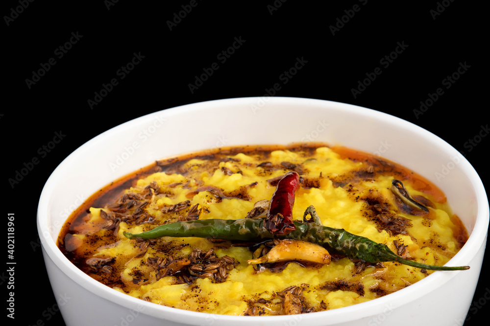 Punjabi Daal Khichadi Also Known As Daliya Khichuri Or Masala Dal ...