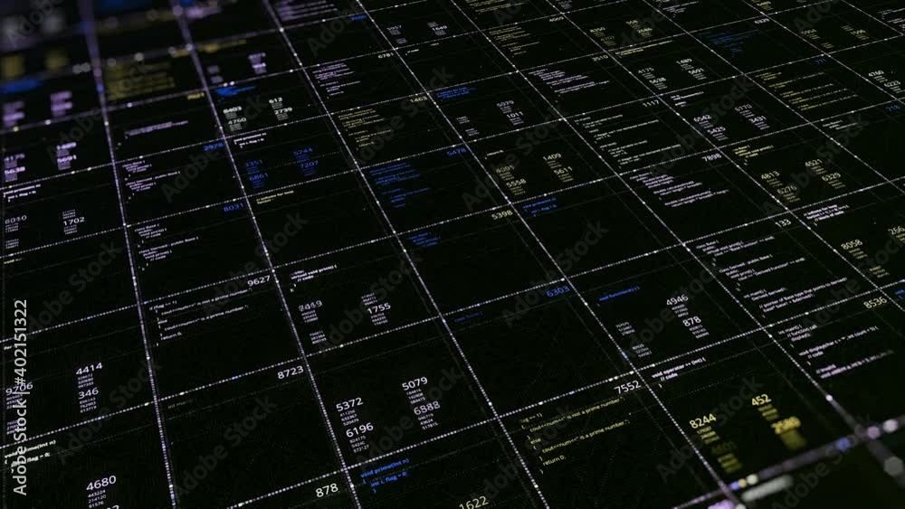 Changing digital data in database. Animation. Large database ... Changing digital data in database. Animation. Large database ...