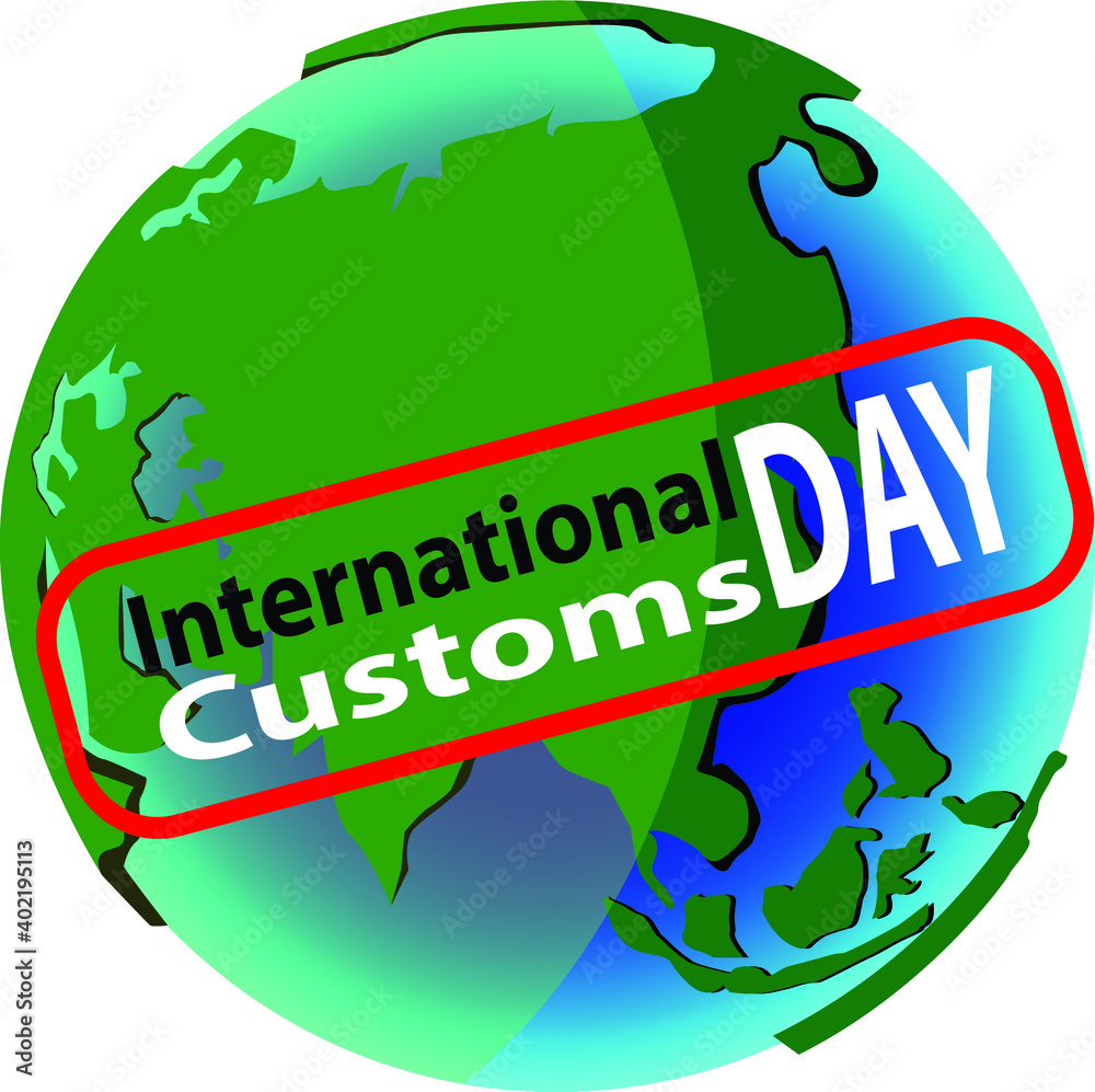international customs day graphic vector Stock Vector | Adobe Stock