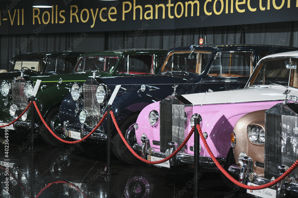 Rolls-Royce Phantom models of the I-VII series, the most exclusive ...