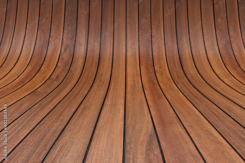 Wooden Background Curved. Wood texture surface. Plano de fundo curvado ...
