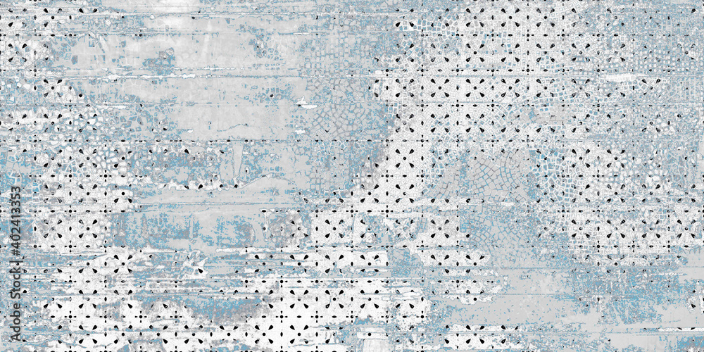 Background Wallpaper And Digital Wall Tiles Design Stock Illustration ...