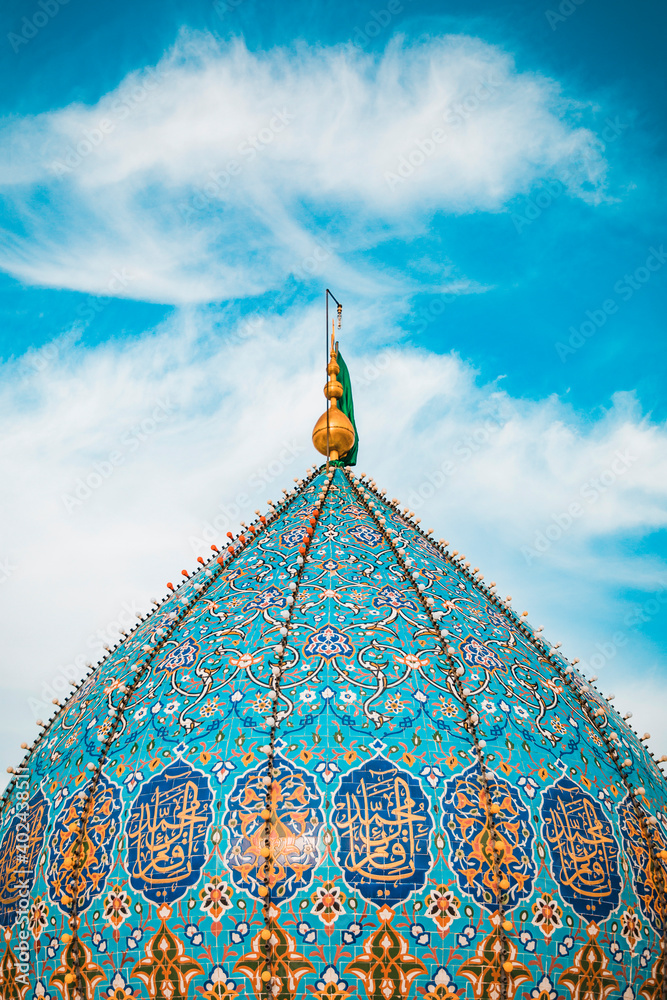 Imam Hussein Ibn Ali Ibn Abi Talib's wife in Karbala, Iraq Stock Photo ...