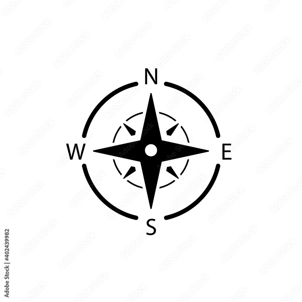 Map Compass North
