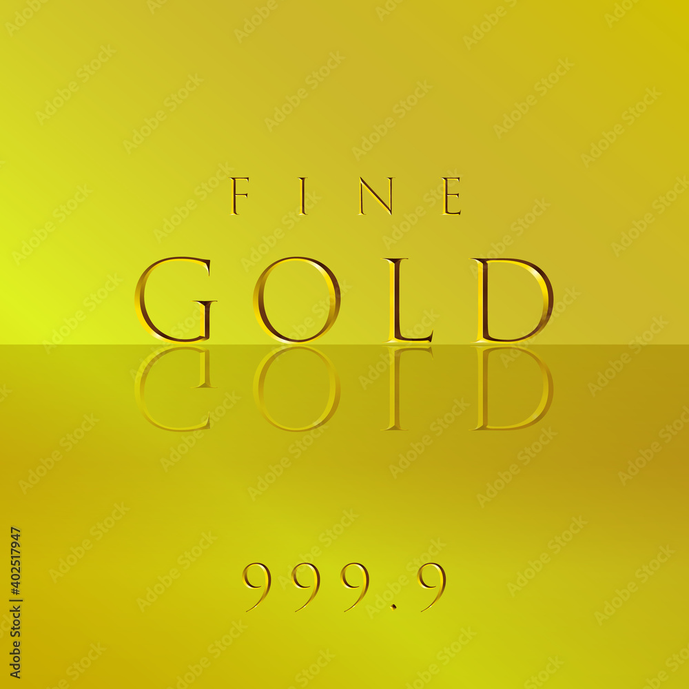 modern fine gold graphics. vector illustration for web banner ...