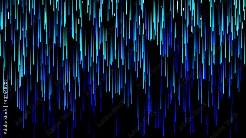 Colorful abstract falling light streaks effects Background, Digital ...