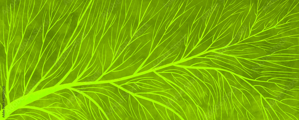 hand drawn eco friendly green with yellow tint bright simple fresh ...