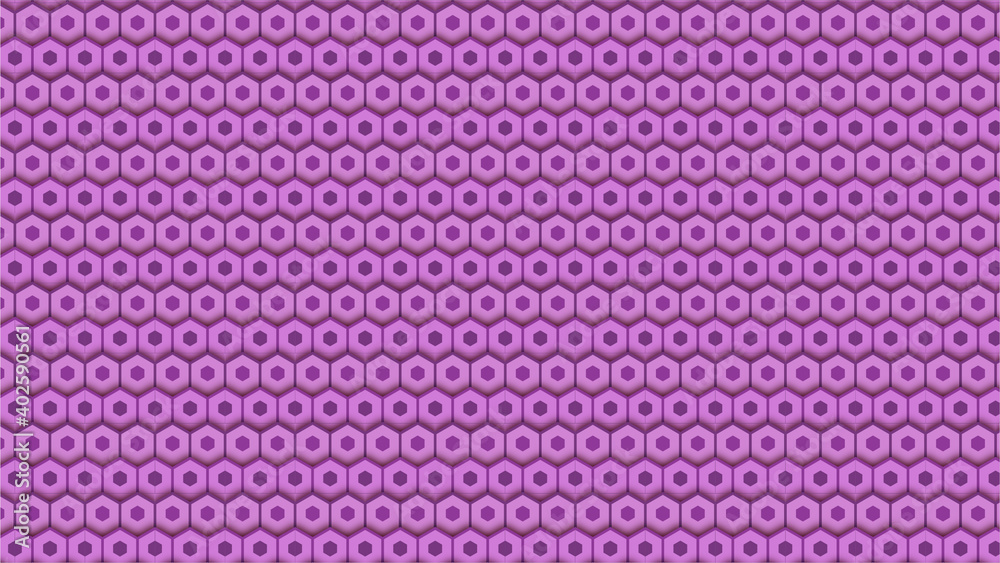 Patrón de escamas con punto hexagonal - morado Stock Illustration ...