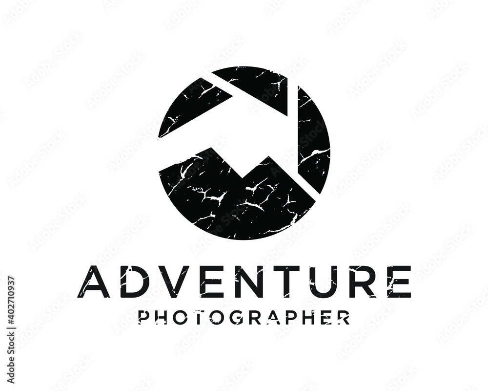 Landscape photography logo design inspiration on a white background ...
