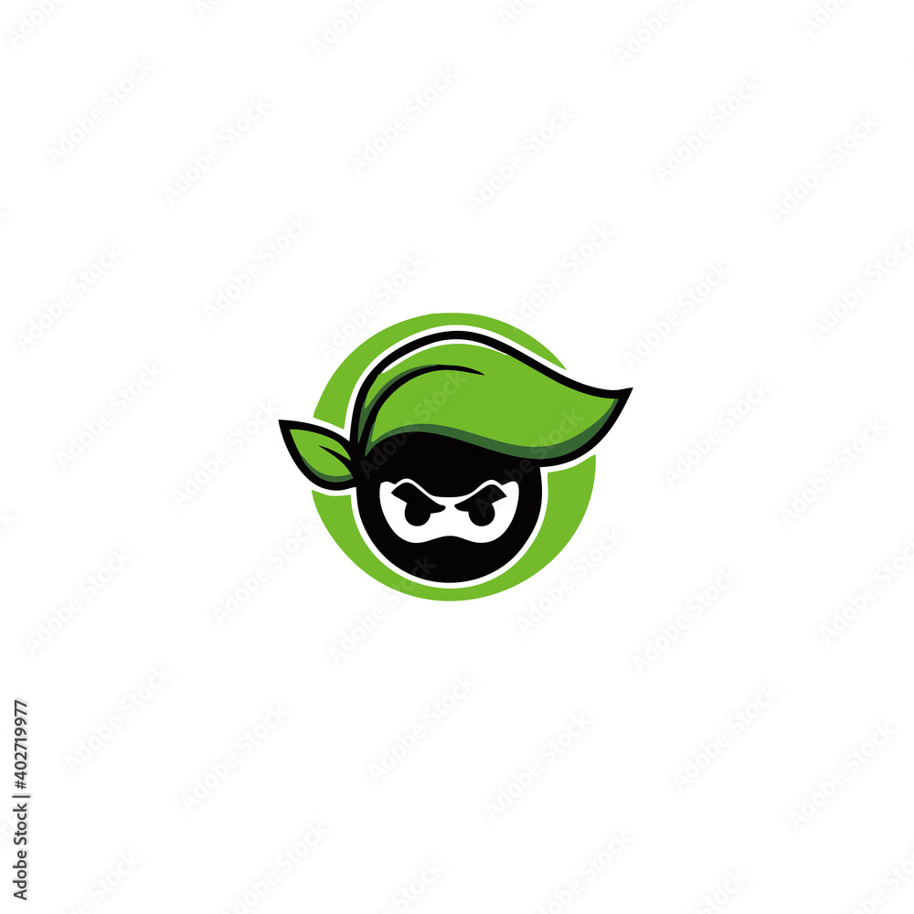 Ninja house logo template vector icon. House home real estate with ...