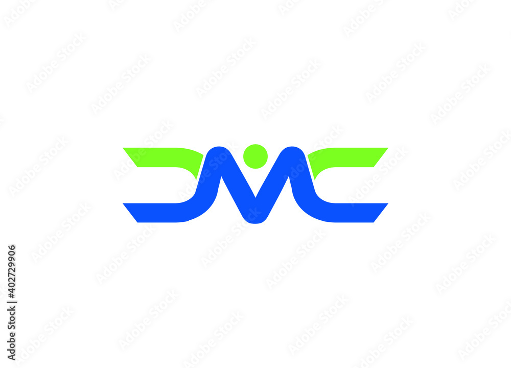 cmc Logo Design with Creative Modern icon template Stock Vector | Adobe ...