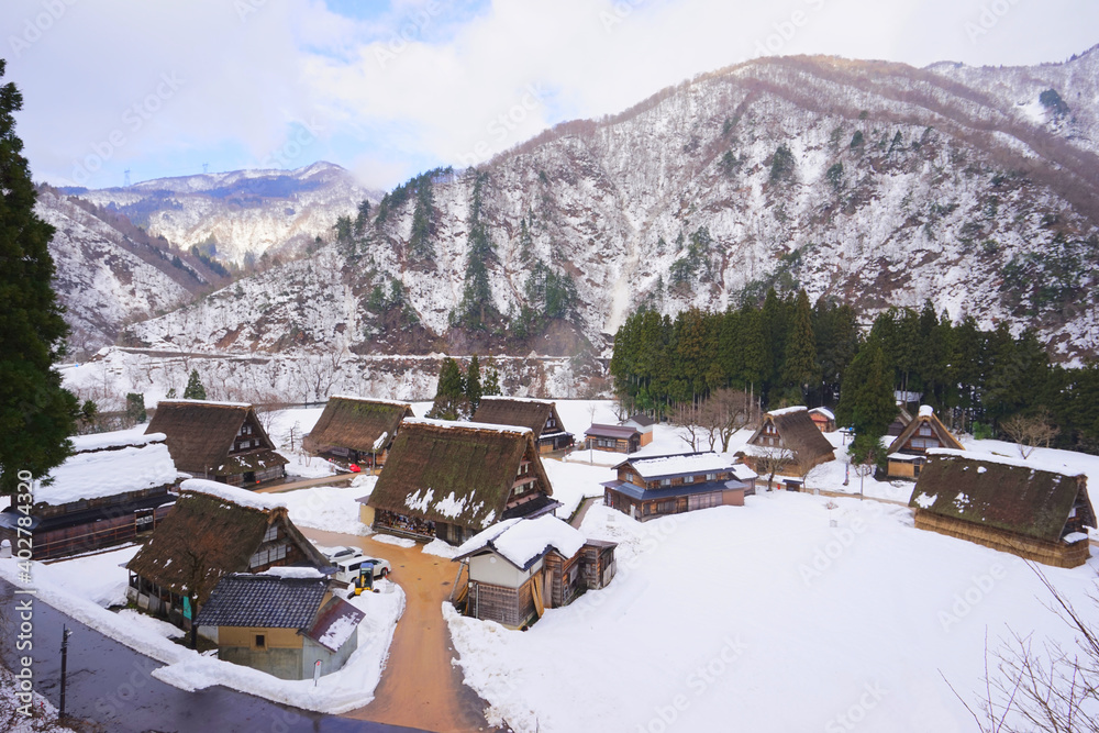 Suganuma Gassho Zukuri Traditional Farmhouses, Nanto City, Toyama Pref ...